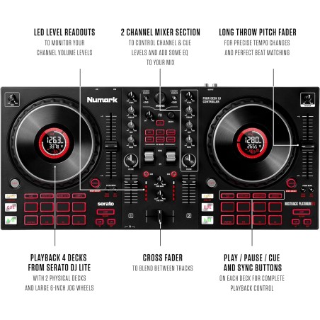 Numark Mixtrack Platinum FX Controlador para DJ